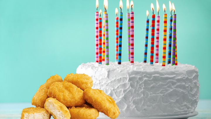 This Chicken Nugget Birthday Cake Is Giving Us Chills | CollegeTimes.com