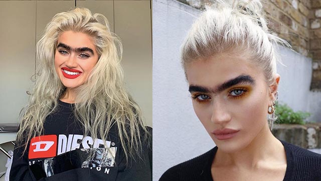 Model Sophia Hadjipanteli Receiving Death Threats Over Monobrow ...