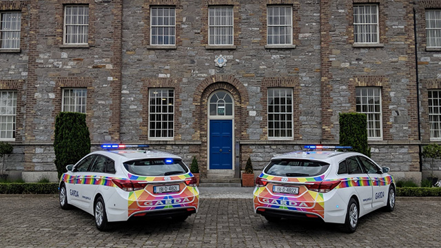 These Garda Cars Have Got A Makeover For Pride And They're Fabulous ...